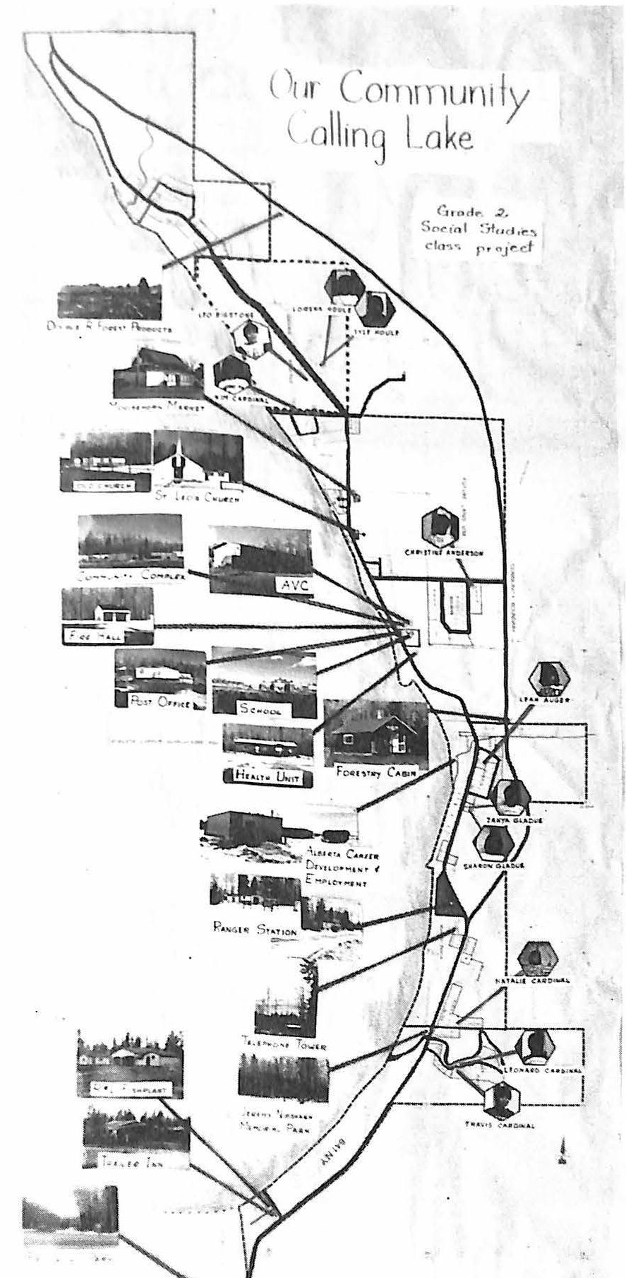 Stepping through time – Historical Calling Lake